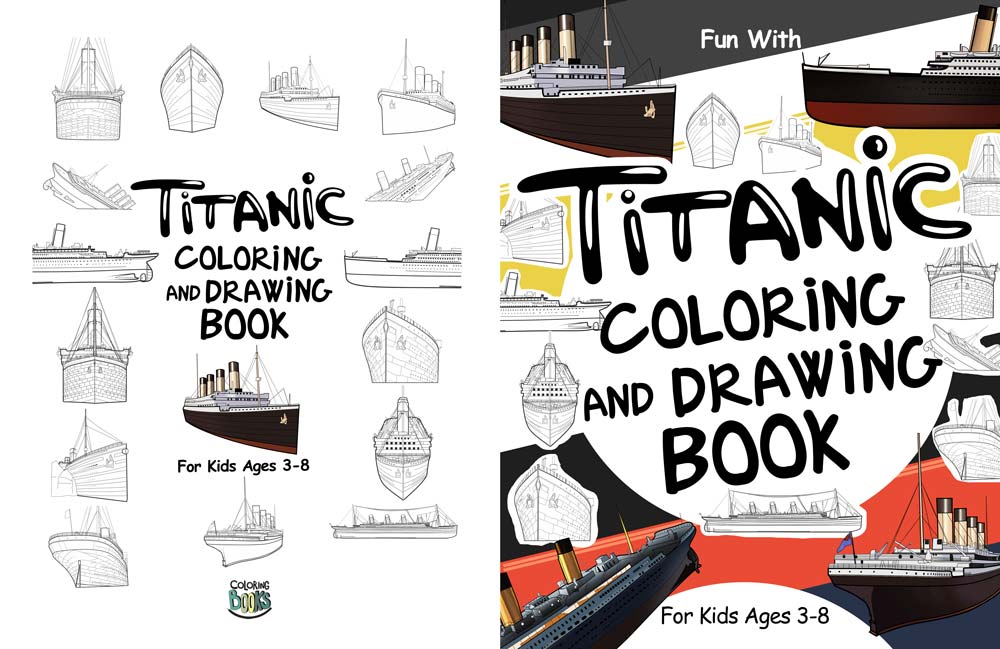 Titanic Ship Drawing For Kids