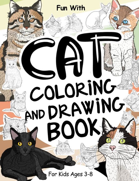 Cat Coloring and Drawing Book for Kids #71 - ColoringBooks